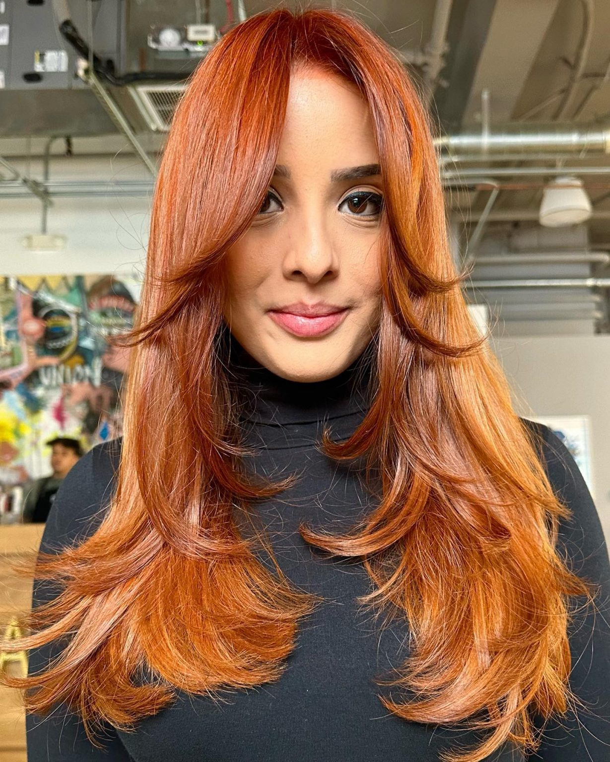 24 Trendy Fall Hairstyles with Curtain Bangs Ideas for Women 2024: Must ...