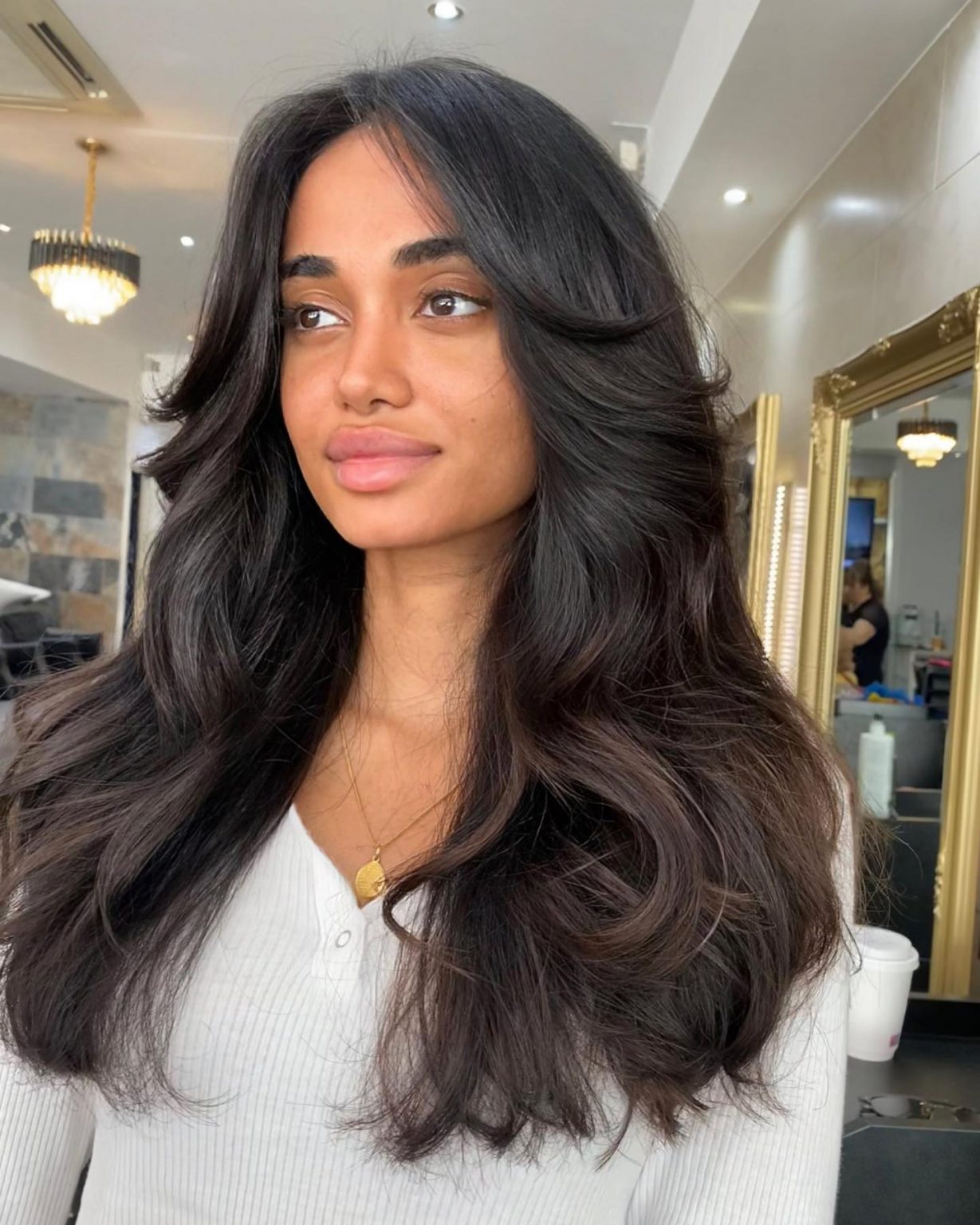 24 Trendy Fall Hairstyles with Curtain Bangs Ideas for Women 2024: Must ...