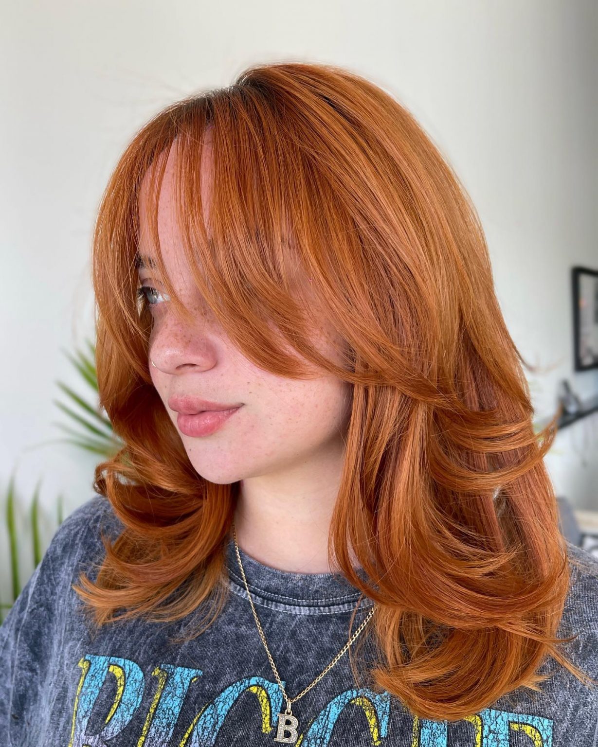 24 Trendy Fall Hairstyles with Curtain Bangs Ideas for Women 2024: Must ...